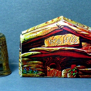 Troll House Troll Cave - Dollhouse Miniature - 1:12 Scale - Wishnik ...