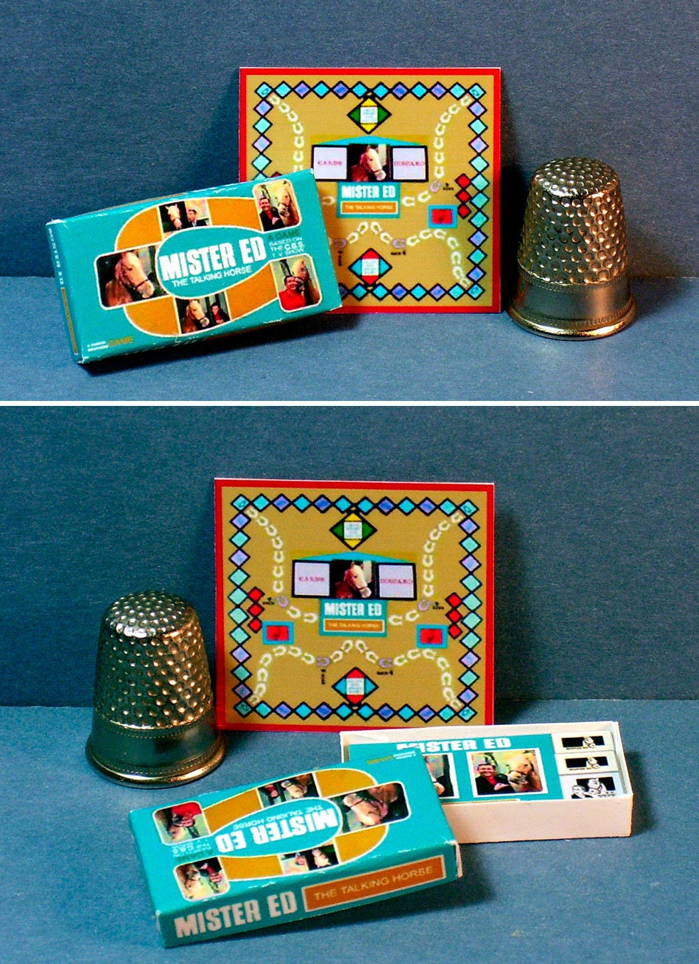 Mister Ed the Talking Horse Game Dollhouse Miniature 1:12 - Etsy