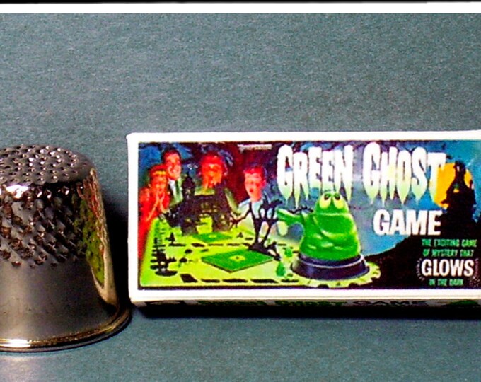 Green Ghost Game 1965 Dollhouse Miniature 1:12 Scale Game - Etsy