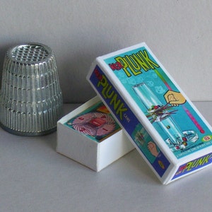 Kerplunk Game Box - Doll House Miniature - 1:12 Scale - Dollhouse ...