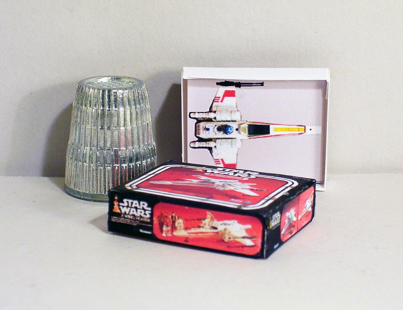 Star Wars X Wing Fighter & Jedi Laser Pistol Boxes Dollhouse | Etsy