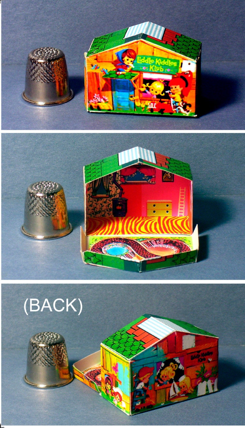 Liddle Kiddles Klub House Dollhouse Miniature 1:12 Scale - Etsy