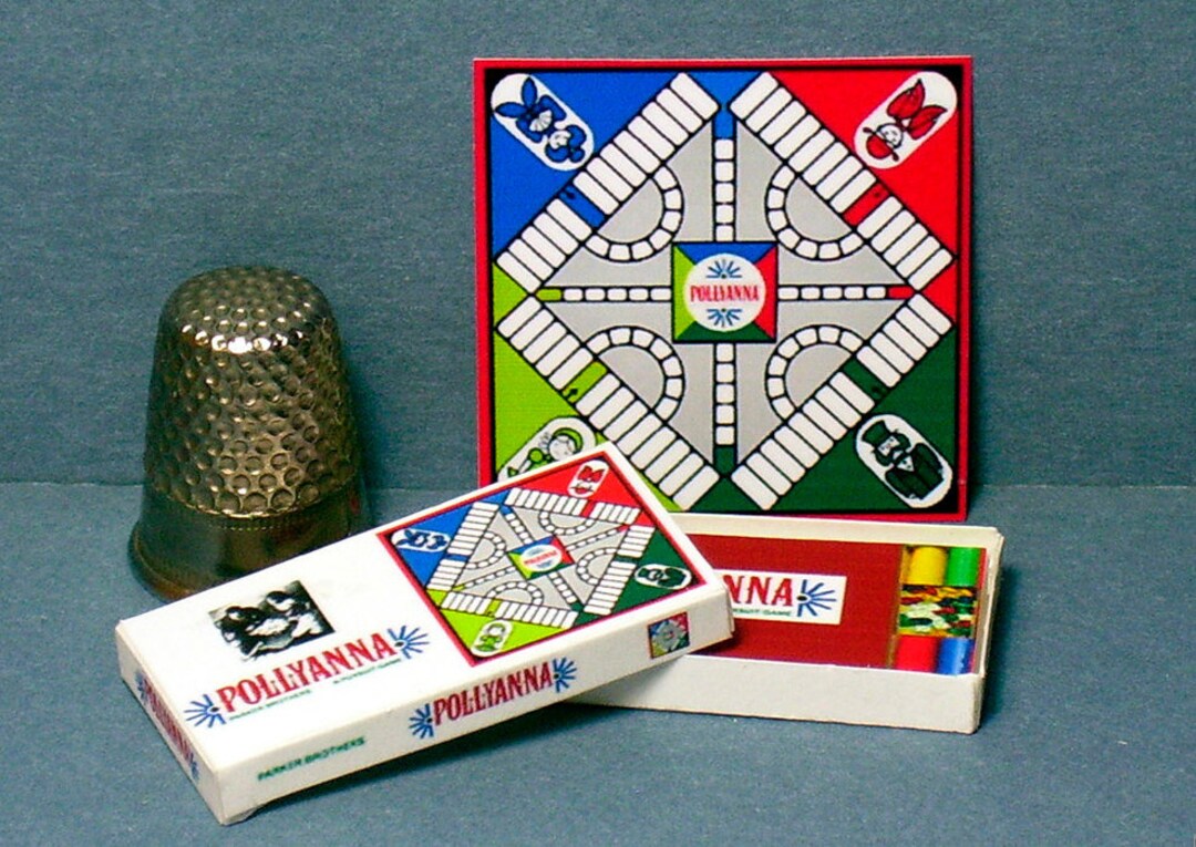 Pollyanna Game 1967 - Dollhouse Miniature - 1:12 Scale - Game Box and ...