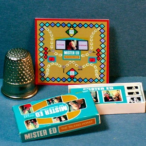Mister Ed the Talking Horse Game - Dollhouse Miniature - 1:12 Scale ...