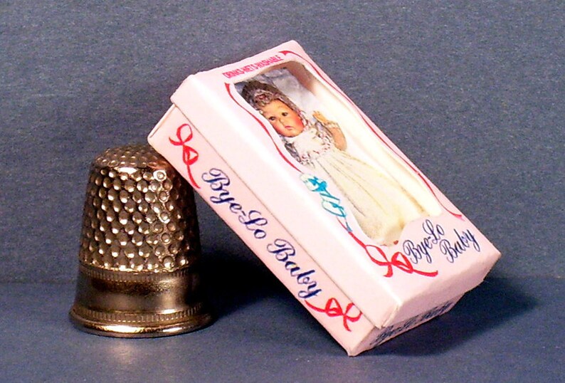 Bye-lo Baby Doll Box – Dollhouse Miniature, 1:12 Scale - PLEASE Read ...