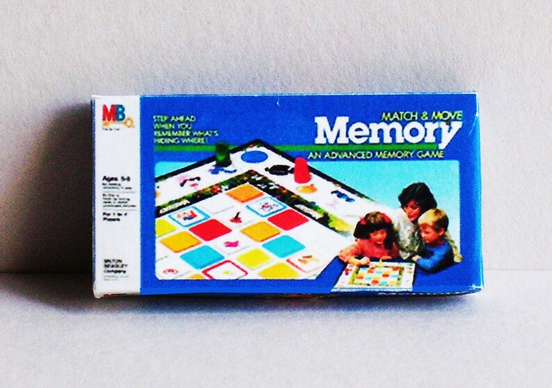 Match and Move Memory Game - Doll House Miniature - 1:12 Scale ...