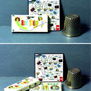 Bewitched Game 1965 - Dollhouse Miniature 1:12 Scale - Dollhouse ...