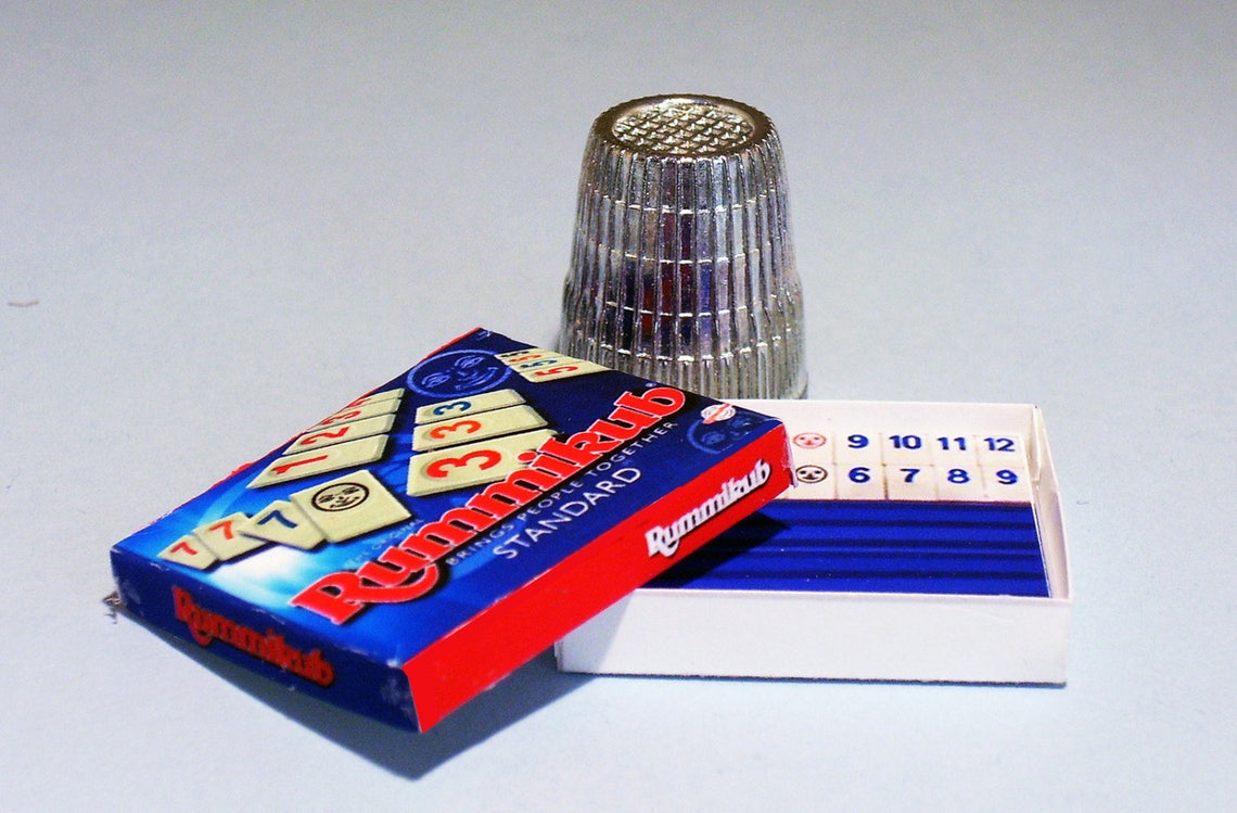 Rummikub Game Box – Dollhouse Miniature - 1:12 Scale - Etsy