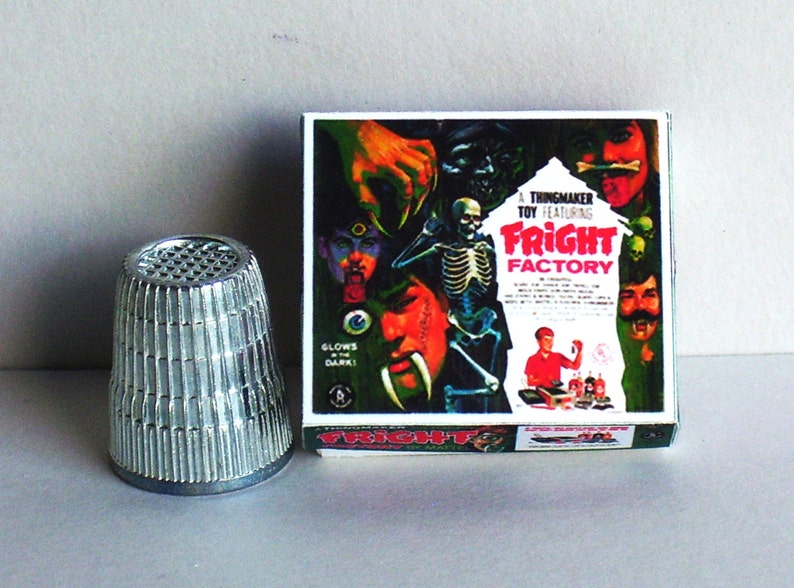 Fright Factory Thingmakertoy Box Doll House Miniature 1:12 - Etsy