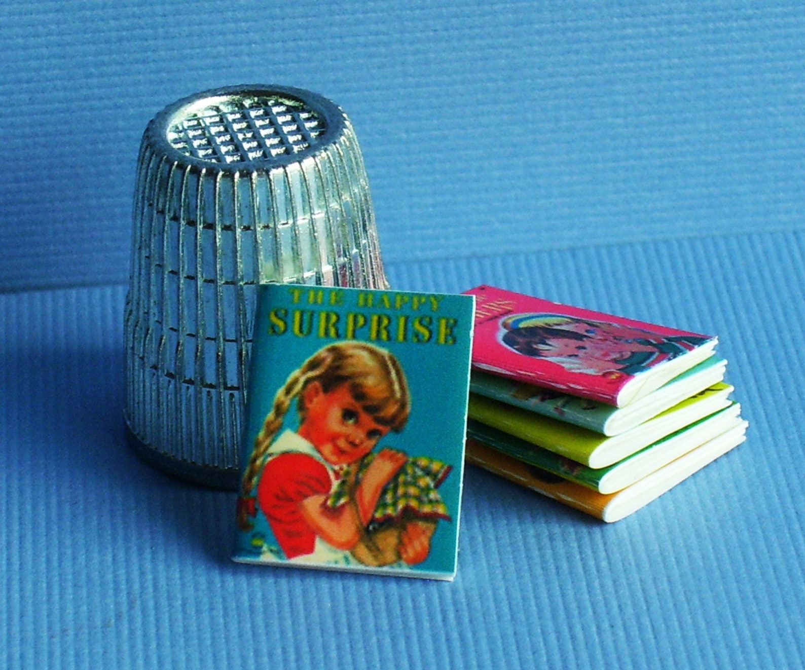 1950s Children Covers - Set of 6 Wonder Books - Dollhouse Miniature - 1 ...