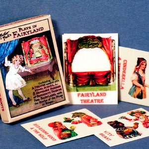 Fairyland Theater Box - Dollhouse Miniature 1:12 Scale - Victorian ...