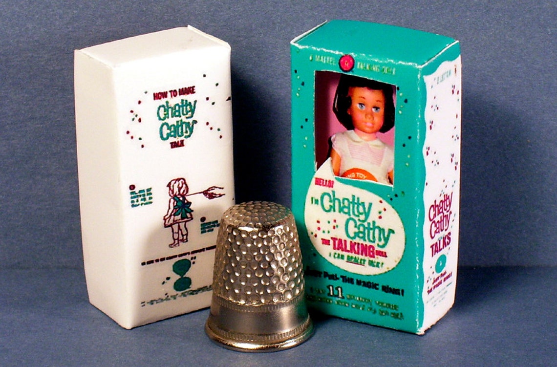 Chatty Cathy Doll Box Dollhouse Miniature 1:12 Scale | Etsy