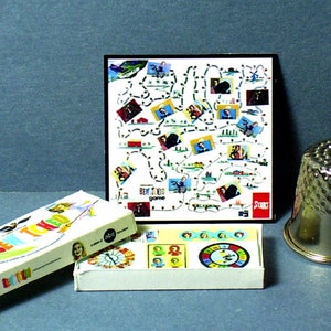 Bewitched Game 1965 - Dollhouse Miniature 1:12 Scale - Dollhouse ...