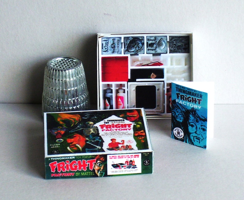 Fright Factory ThingmakerToy Box Doll House Miniature 1:12 | Etsy