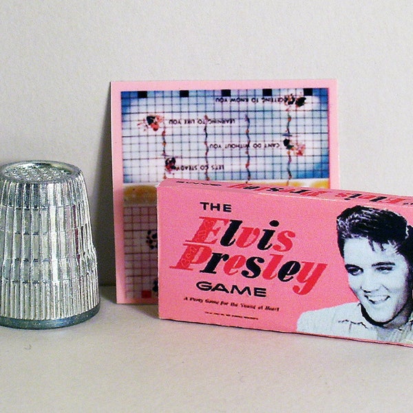 Elvis Presley Board Game 1957 - Etsy
