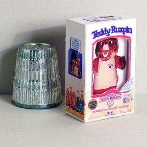 Teddy Ruxpin Box - Dollhouse Miniature - 1:12 Scale - Dollhouse ...