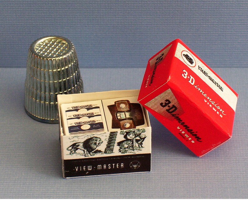 View Master Box Dollhouse Miniature 1:12 Scale Dollhouse | Etsy