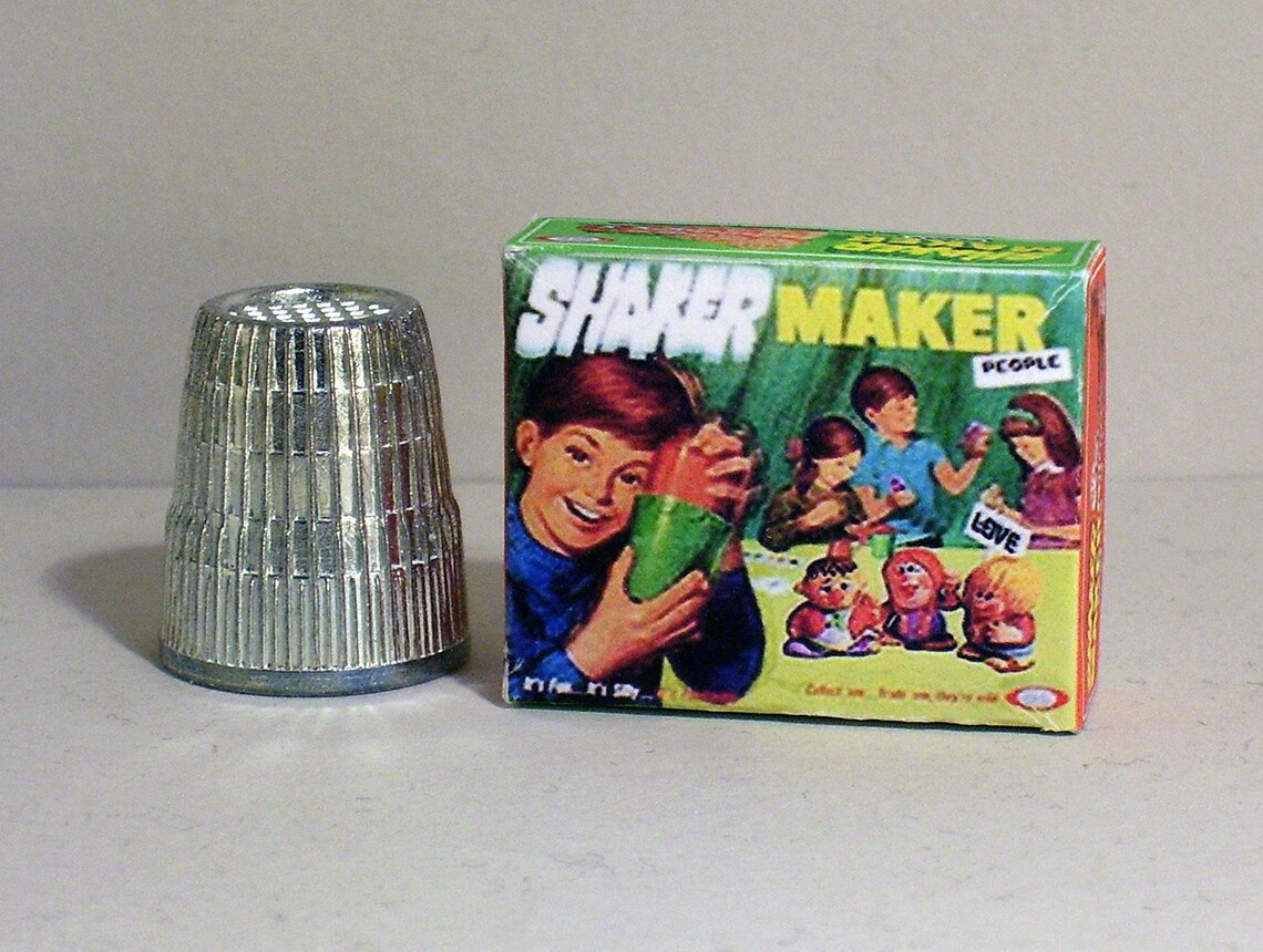 Shaker Maker People Box Dollhouse Miniature 1:12 Scale - Etsy