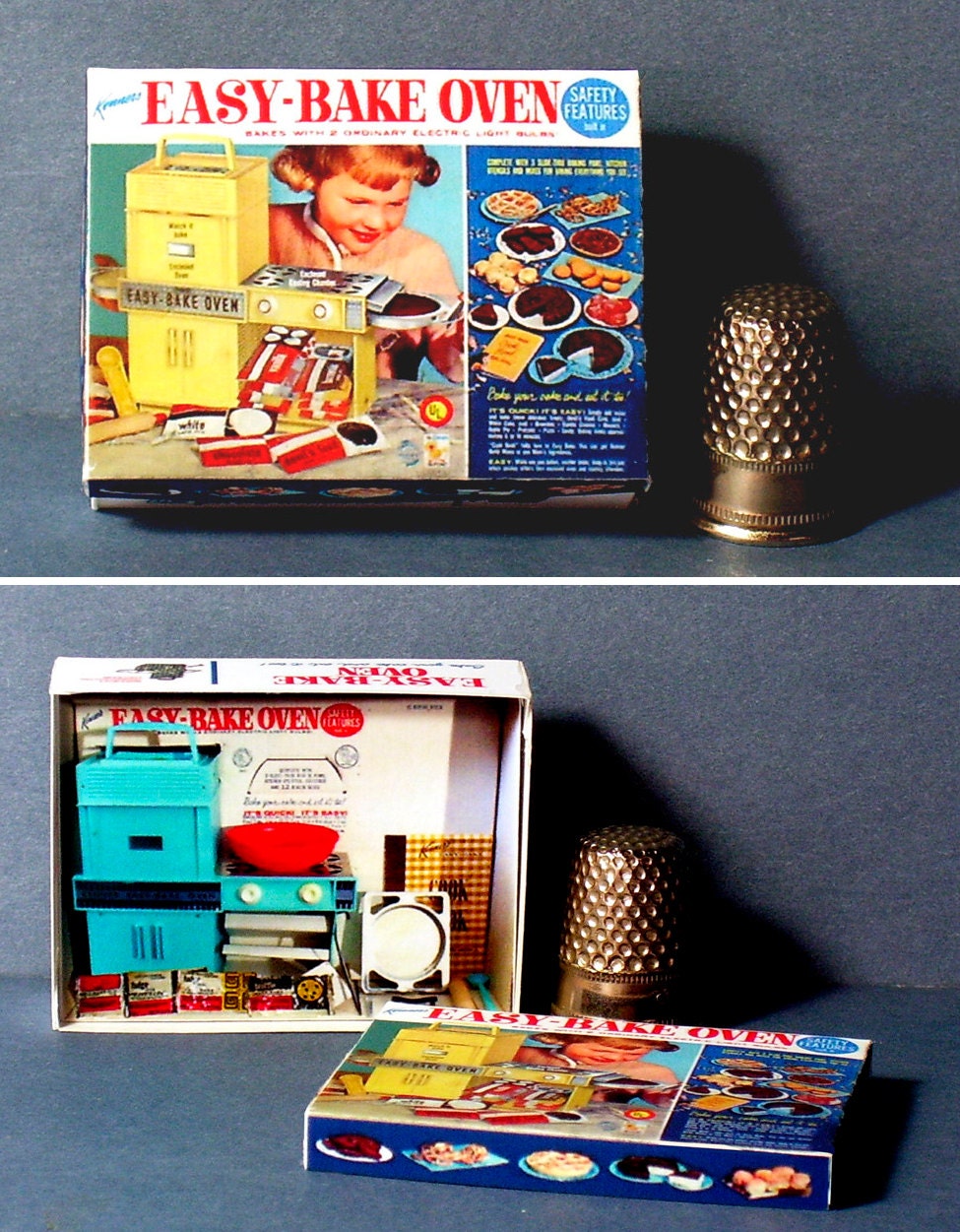 Easy Bake Oven Box 1964 - Dollhouse Miniature - 1:12 Scale - Dollhouse ...