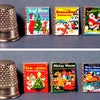 Classic CHRISTMAS Covers 6 Little Golden Books Dollhouse Miniature 1:12 ...