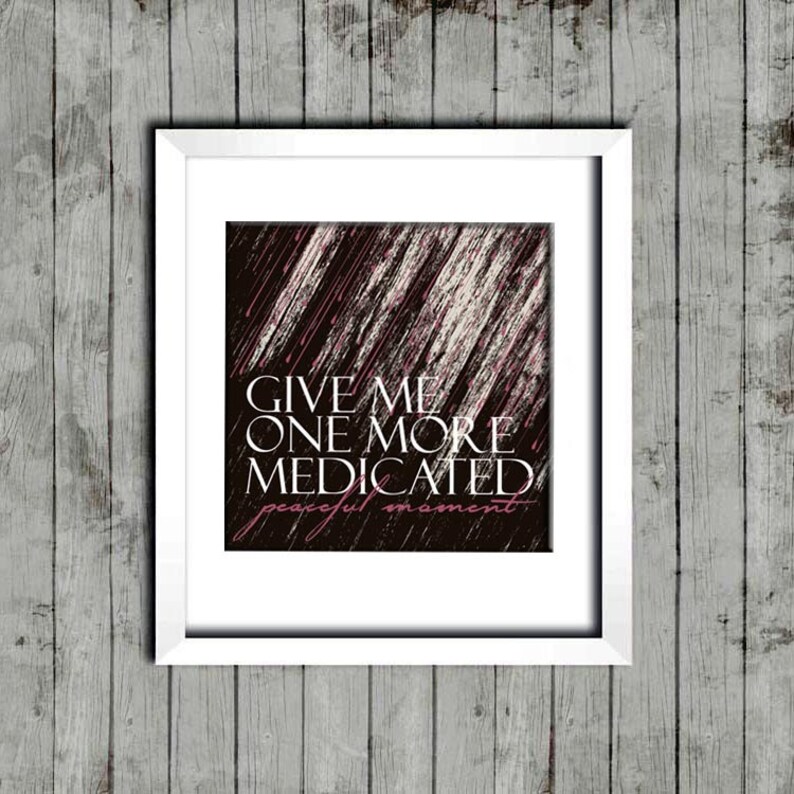 Give Me One More Medicated Peaceful Moment, A Perfect Circle, Orestes ...