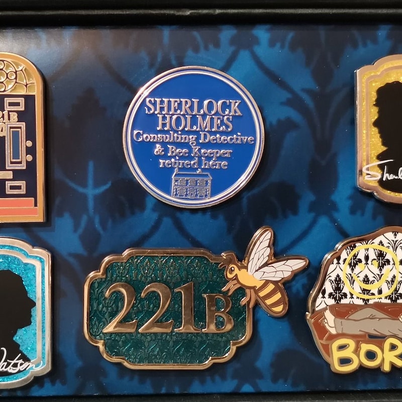 Sherlock Pin - Etsy