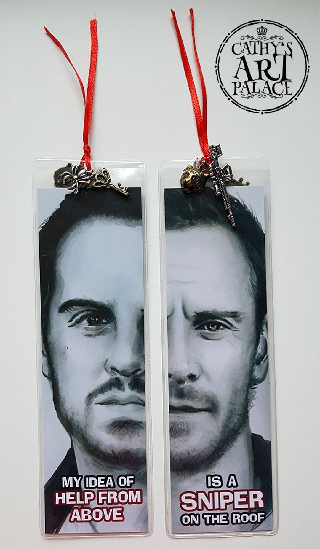 Mormor Bookmarks Sherlock Holmes Inspired Jim Moriarty - Etsy