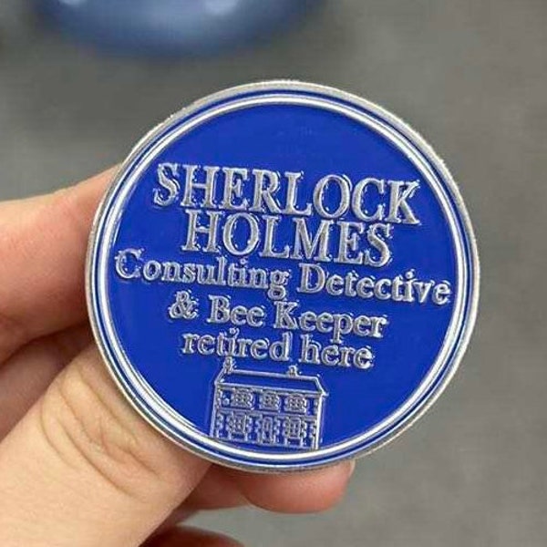Sherlock Pin - Etsy