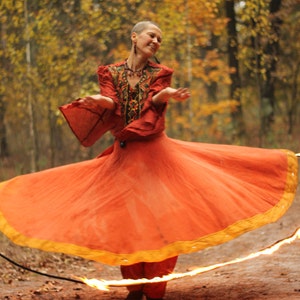 Fire Skirt With Kevlar, Fire Sufi Skirt, Dervish Fire Skirt - Etsy