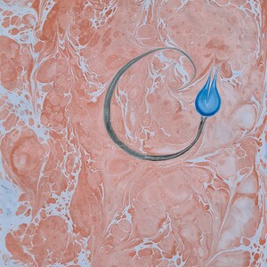 Turkish Marbling Flowers - Etsy