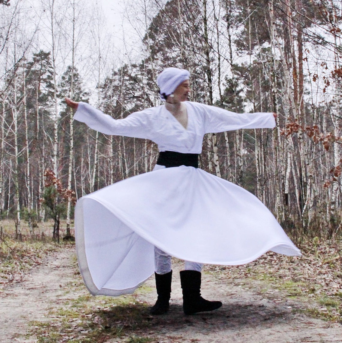 Whirling Costume, Dervish Costume, Dress for Whirling - Etsy