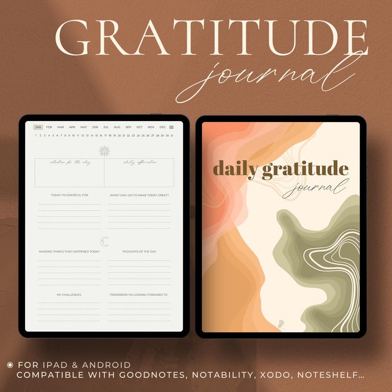 Gratitude Planner - Etsy