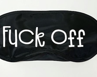 Funny Sleep Eye Mask | Etsy