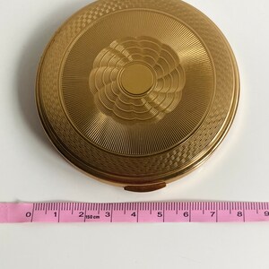 Vintage Powder Compact Mirror Made by Kigu With Etched - Etsy