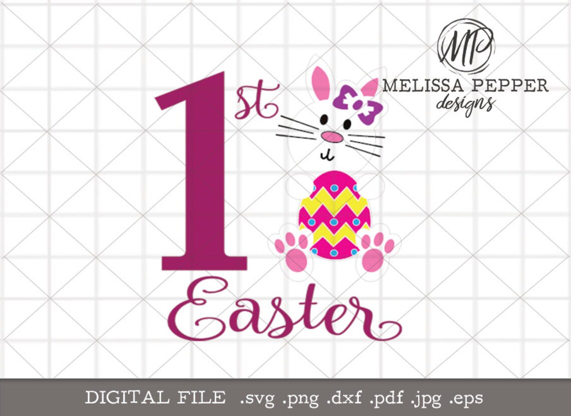 1st Easter Girleaster Designcute Easter Shirtfirst - Etsy