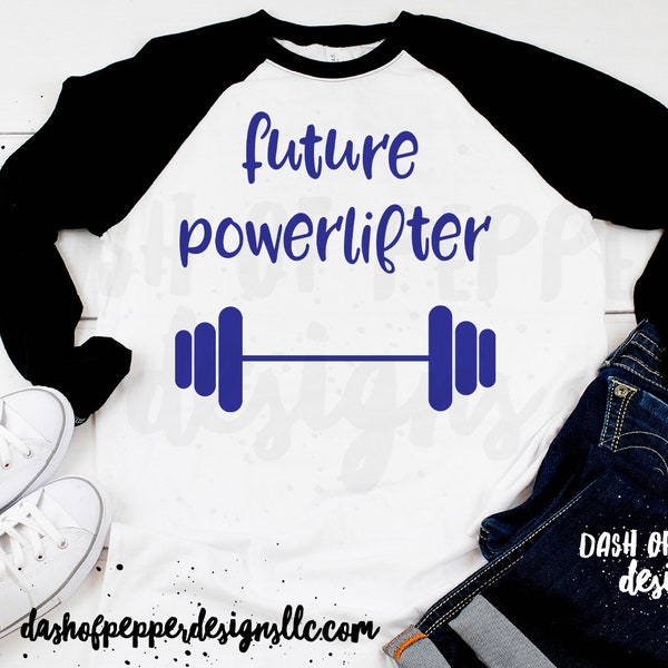 Powerlifter Svg - Etsy