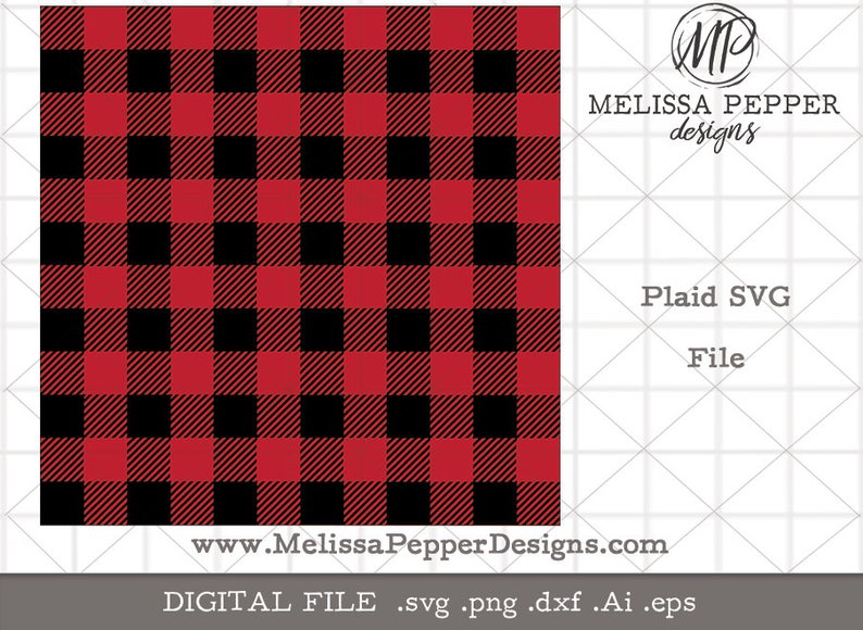 Plaid Svg,plaid Design, Plaid Vector File, Buffalo Plaid Svg, Png Dxf ...