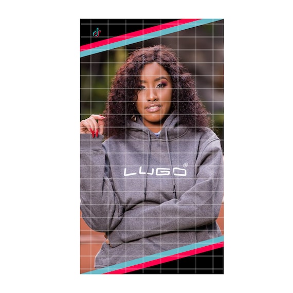 Tik Tok Video Template Overlay VERTICAL - Etsy