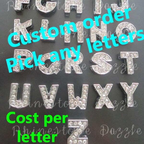 Individual Letters - Etsy