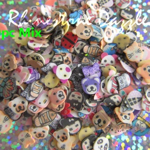 100pcs Fimo Polymer Clay Slices, Fine Slices for Nail Design, Nail Art ...