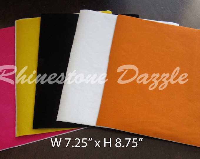 Sticky Flock Template Material Sheets Rhinestone Stencil Designs for ...