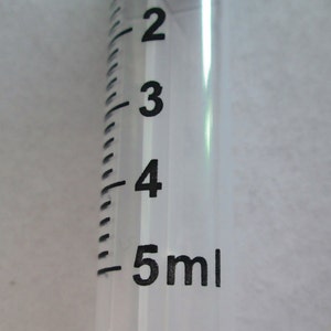 Syringes With Closure Caps in Mixed Sizes of 3ml and 5ml - Etsy