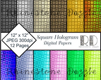 Digital Scrapbook Kit 12x12 Print Ready Electronic Files - Etsy