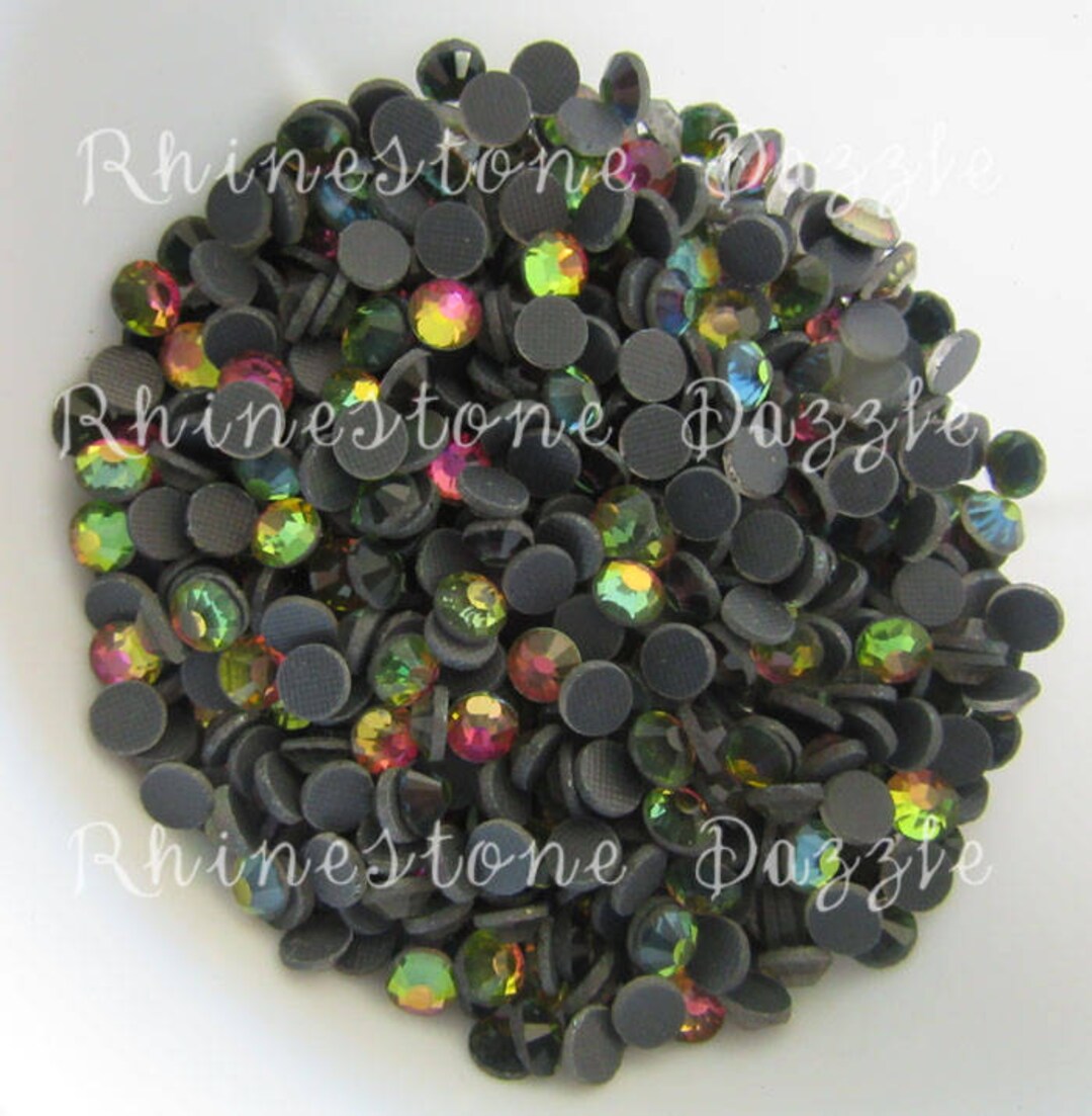 SS20 Rainbow Hotfix Rhinestones Quantity 100pcs, 500pcs, 1000pcs Iron ...