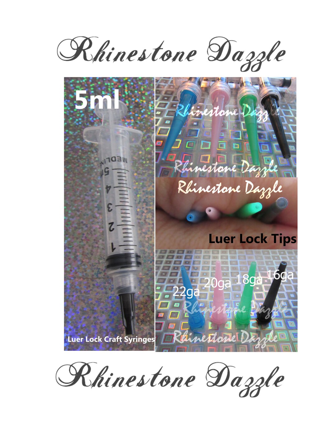 5ml Syringe With Tampered Tip and Closure Cap, 5ml Syringes, 5cc ...