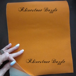 Sticky Flock Template Material Sheets - Rhinestone Stencil Designs for ...