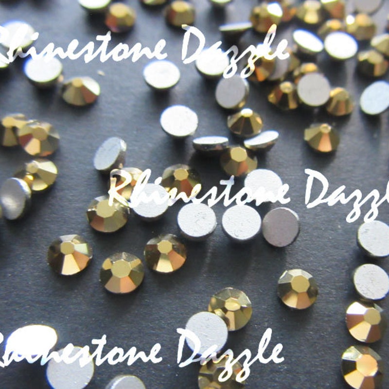 Gold Rhinestones - Etsy