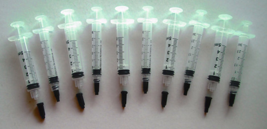 Syringes With Closure Caps in Mixed Sizes of 3ml and 5ml - Etsy