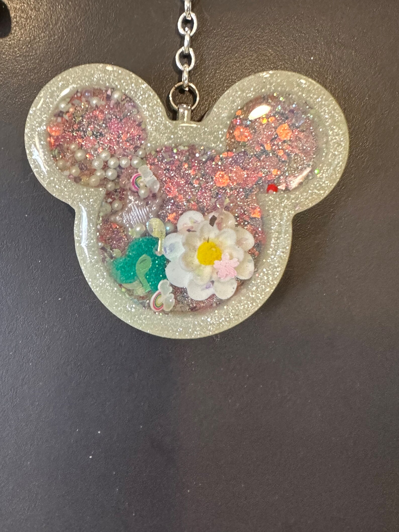Mouse Head Shaker Keychain - Etsy