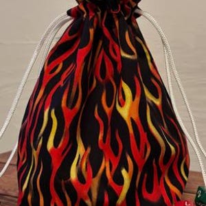 Archmage Invoker Fireball Dice Bag, DND, RPG, TTRPG - Etsy